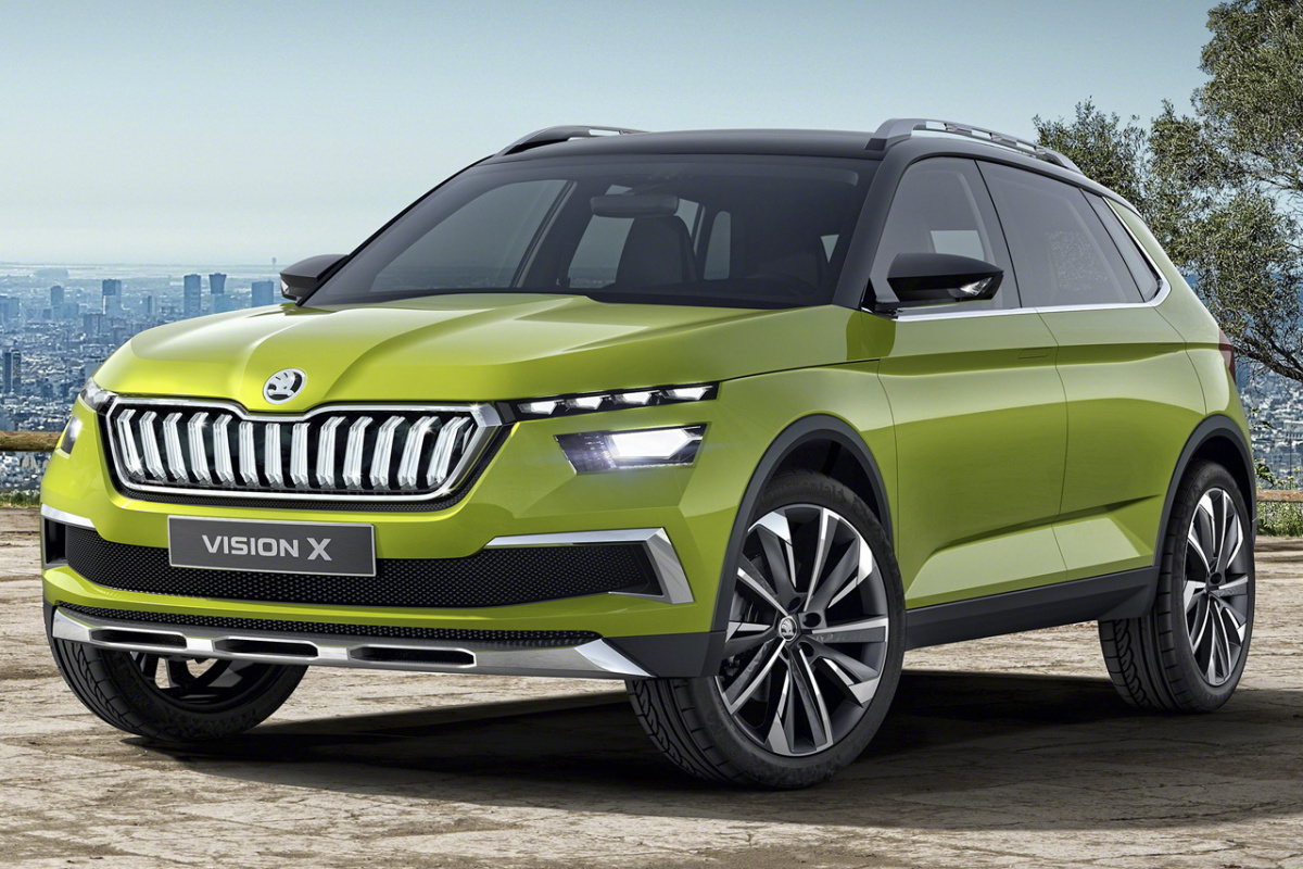 Skoda Vision X Skoda Hyundai Suv Honda City